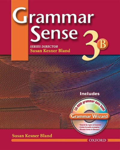 Buy Grammar Sense 3: Student Book 3b With Wizard Cd-rom Book Online at ...