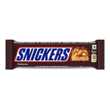 Snickers Chocolate Bar, 45 g : Amazon.in: Grocery & Gourmet Foods