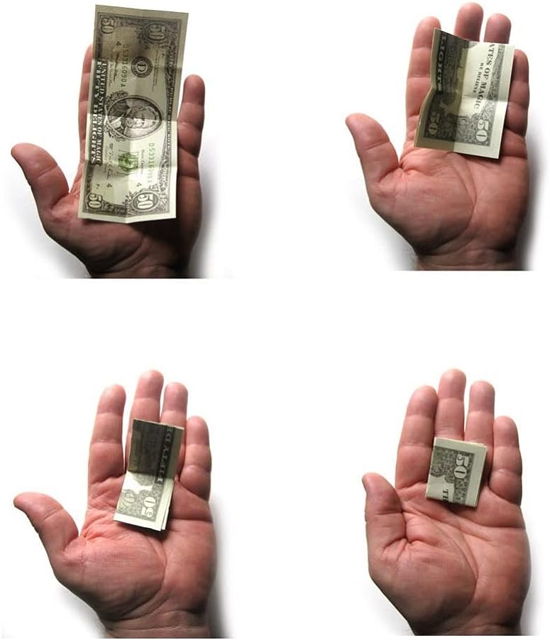 MilesMagic Magician's Animated Bill Gimmick Mysteriously Self Folding ...