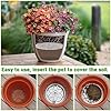 Amazon.com : 6-Pack 10/11/13-Inch Round Planter Insert, Planter Inserts ...