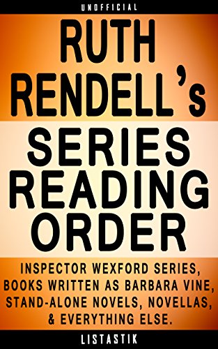 Ruth Rendell Series Reading Order: Series List - In Order: Inspector ...