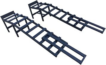 MajdTech 2 x Car Ramps 4000 kg Capacity with Extensions, 330 mm High ...