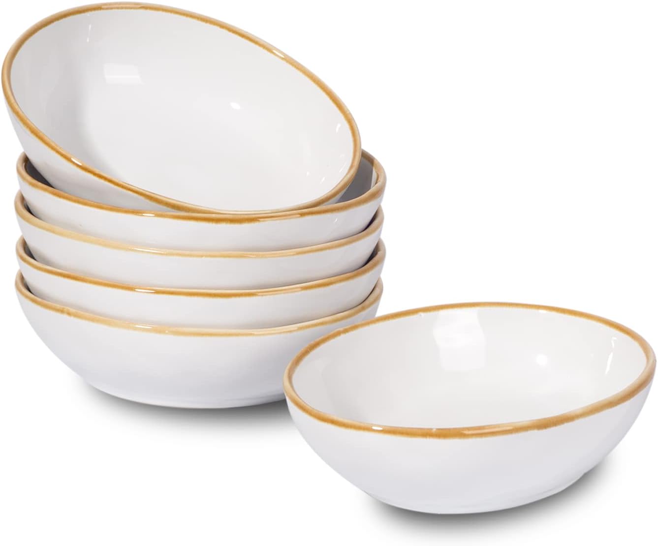 Amazon.com | Magclay 7 Oz Bowl Sets, Porcelain Dessert Bowls, Small ...