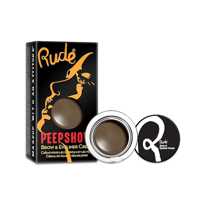 Buy Rude Cosmetics Peep Show Brow & Eyeliner Cream - Strip Tease Online at Low Prices in India ...