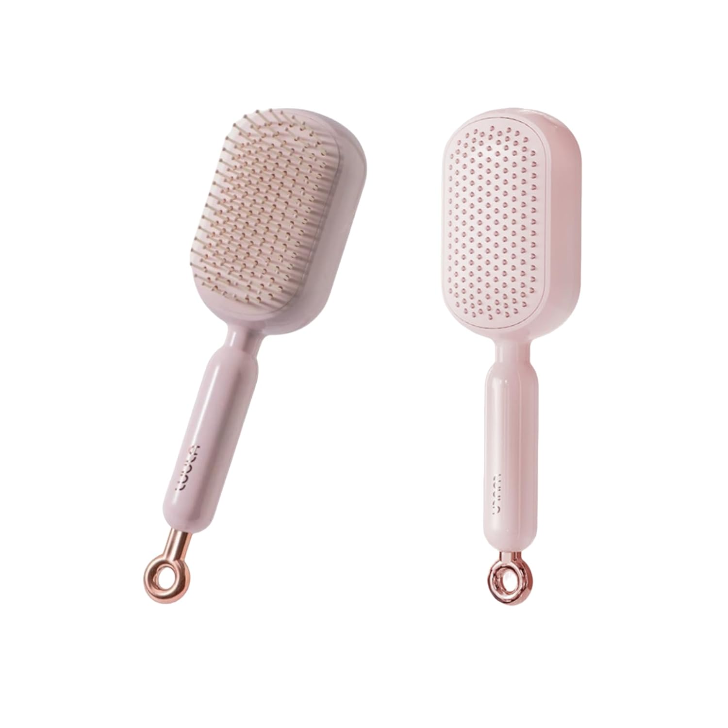 Amazon.com : Self-Cleaning Air Cushion Comb – with Portable Travel ...