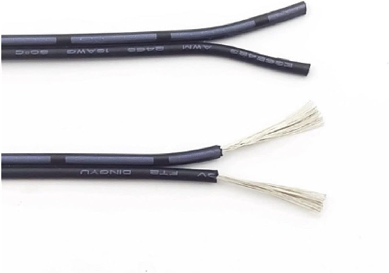 Amazon.com: YAERLE Jialan Store 5m/10m/20m UL2468 2 Pins Electrical ...