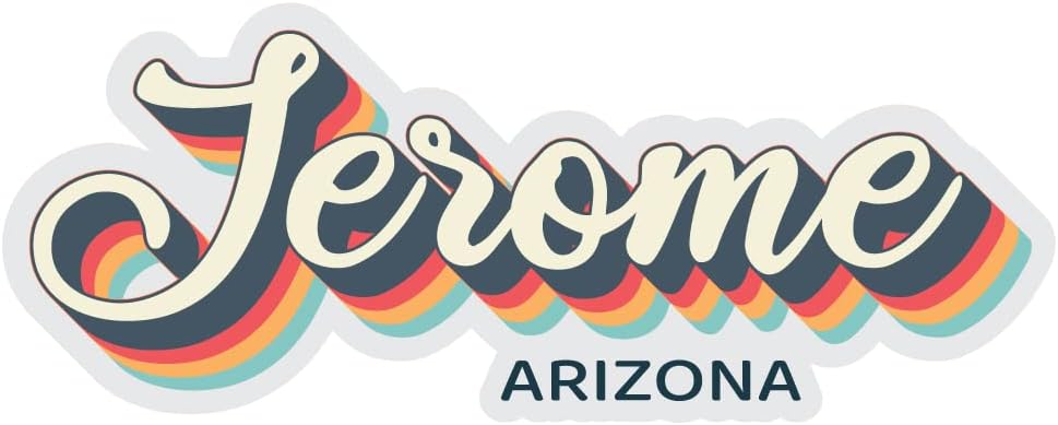 Amazon.com - Jerome Arizona Souvenir 2-Inch Vinyl Decal Sticker 3D ...