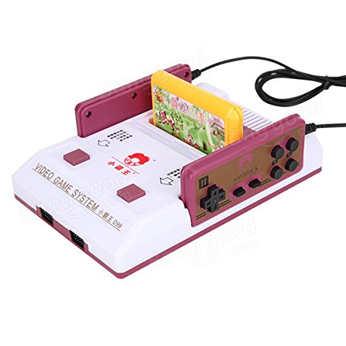 Amazon.com: Pink Lizard 8 Bit Video TV Classic Game Console D99 with 2 ...