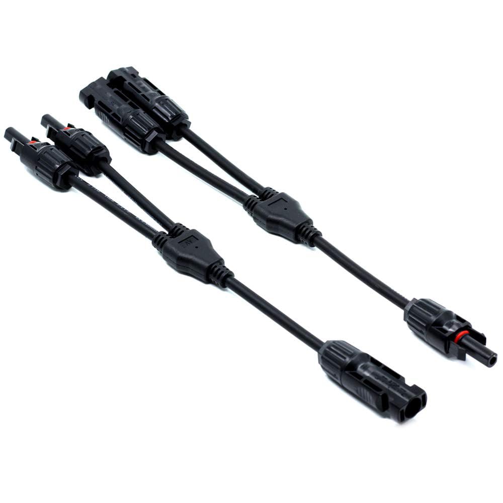 Amazon.com: Solar Connector Y Branch 1 to 2 3-Way Connector Adapter ...
