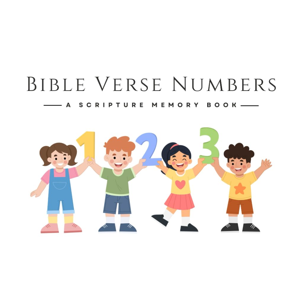 Bible Verse Numbers: A Scripture Memorization Book (Bible Verse ...