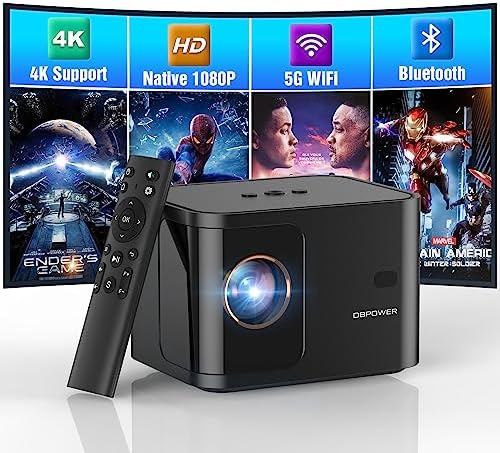 [Electric Focus] Mini projecteur Bluetooth 5G WiFi 4K, 300 ANSI HD ...