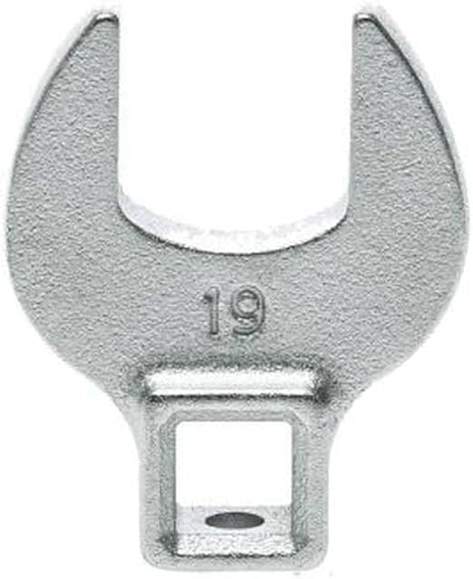 Teng Tools 19MM 3/8 Inch Drive Metric Open Ended Chrome Vanadium Crow ...