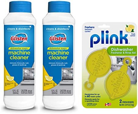Amazon.com: Glisten Dishwasher Magic Machine Cleaner & Disinfectant, 12 ...