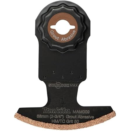 Makita E-08595 StarlockMax® Oscillating Multi-Tool 2-3/4" Hard Metal ...