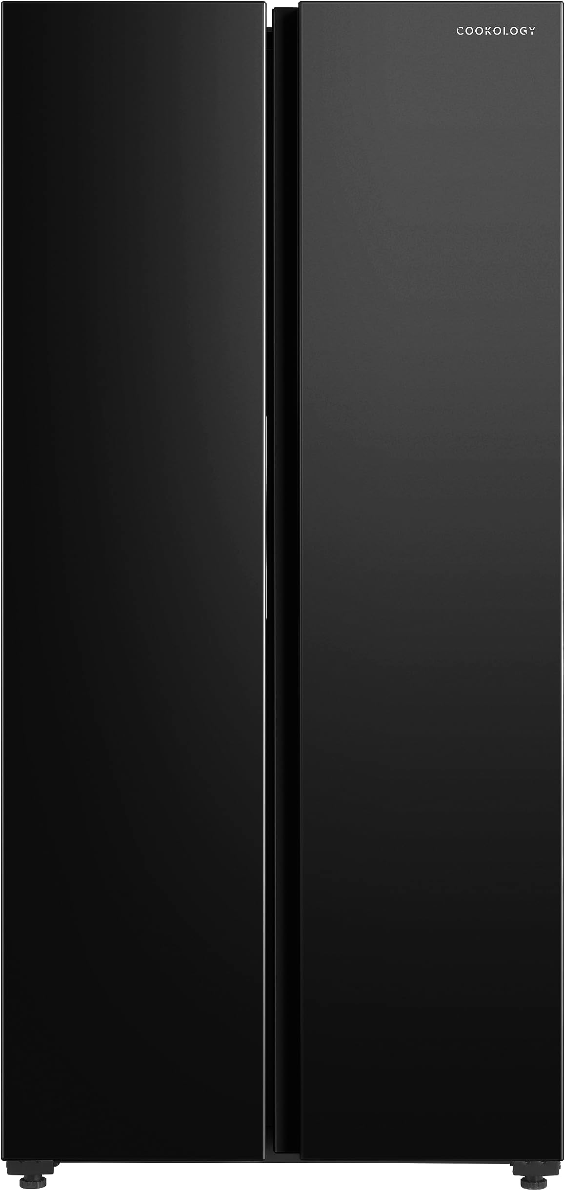 Cookology CSBS460BK 177.5cm Freestanding American Side-by-Side Fridge ...
