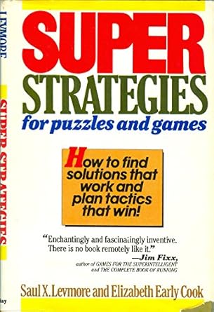Super strategies for puzzles and games : Amazon.es: Libros