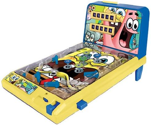 Nickelodeon Spongebob Squarepants Table Pinball Game : Amazon.co.uk ...