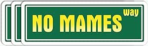 Amazon.com: 3Pcs - No Mames Way Sticker - Mexican Spanish Sticker ...