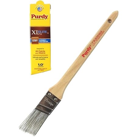 Purdy 144080115 Clearcut Series Dale Angular Trim Paint Brush, 1-1/2 ...