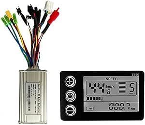 Amazon.com: XIBANY Motorized Scooter Sine Wave Controller + S866 ...