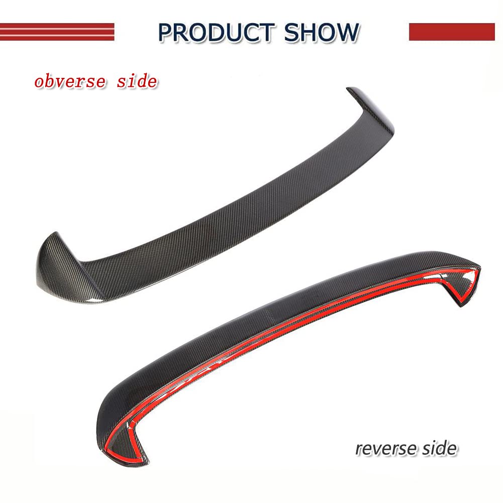 Buy JC SPORTLINE Carbon Fiber Roof Spoiler for Volkswagen VW Golf 6 VI ...