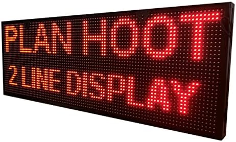 40X15 Inch Display - LED Scrolling Sign with Wifi, Mobile App ...