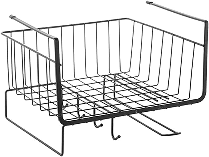 SEVVY - Multi-Functional Cabinet Storage Shelf - Basket Wire Rack ...