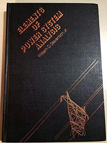 Elements of power system analysis (McGraw-Hill electrical and ...