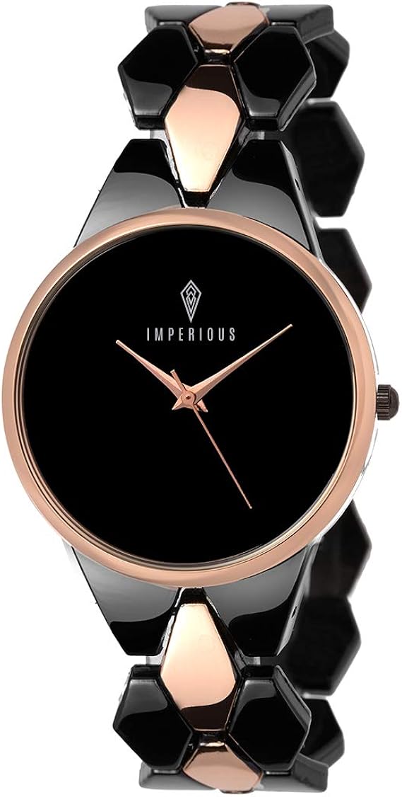 Imperious - The Royal Way Analogue Women's Watch (Black Dial), : Amazon ...