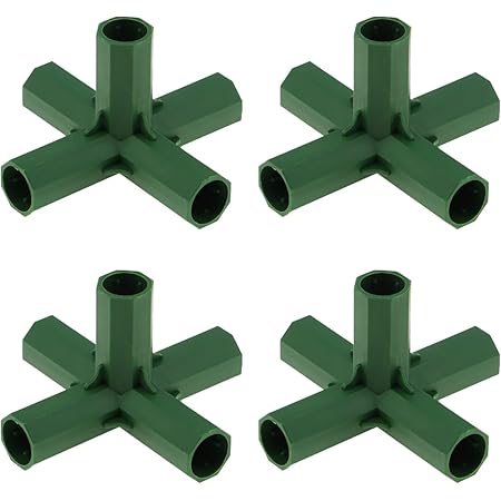 Amazon.com : Happyyami Gardening Frame Connector 20Pcs 16mm Plastic ...