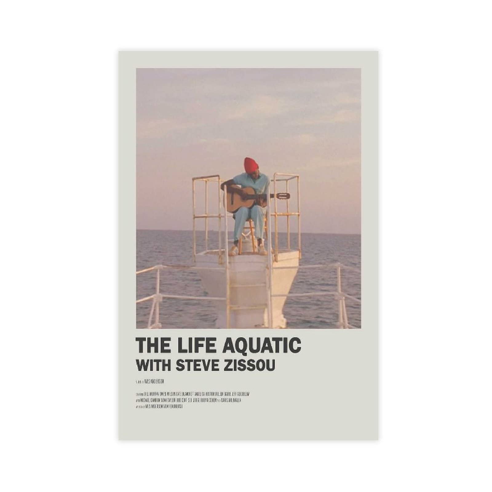 The Life Aquatic Minimalist Poster