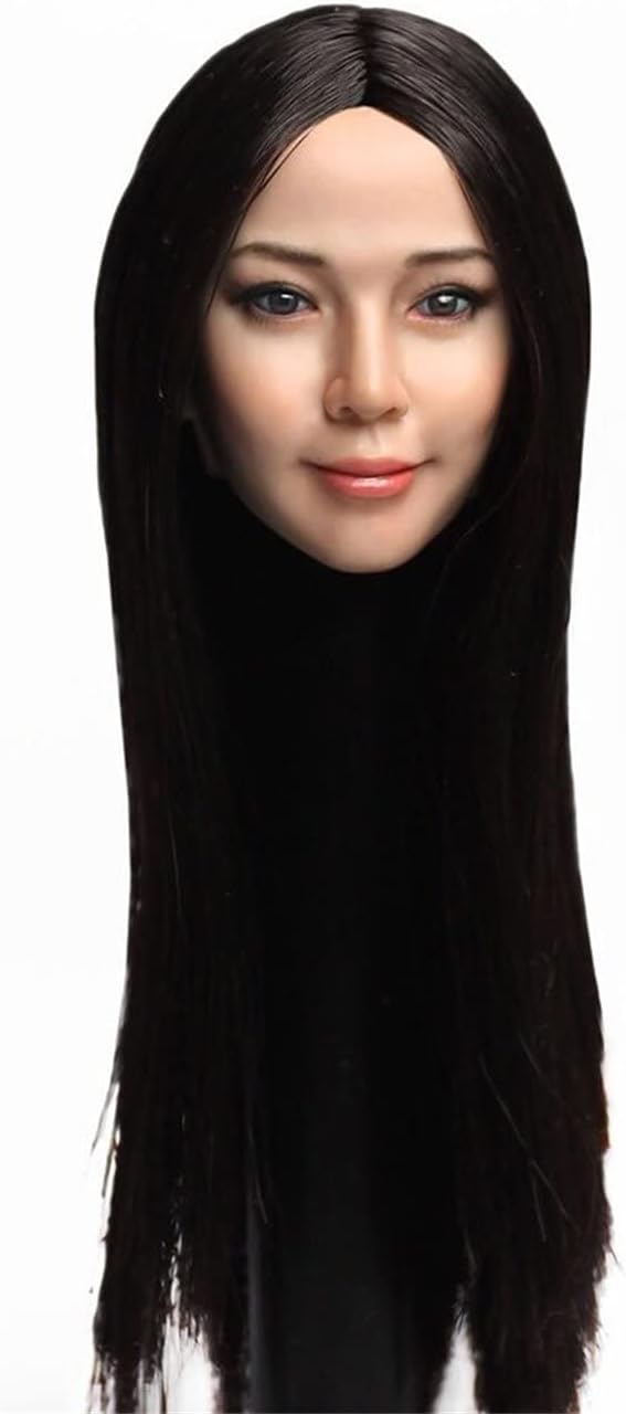 Amazon | HiPlay 1/6 フィギュア ヘッド 頭 アジア 欧米 美人 女性 塗装済み TBLeagueボデイに対応 HS206 ...