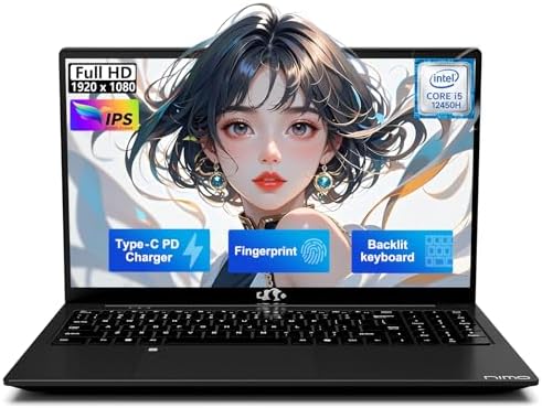 Amazon.com: NIMO 15.6" FHD lPS-Business-Laptop, 8 Cores i5-12450H 16GB ...