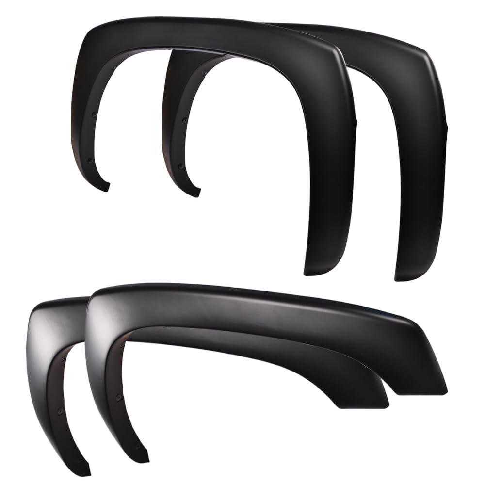 Amazon.com: CNNELL 4pcs Factory Style Fender Flares Compatible with ...