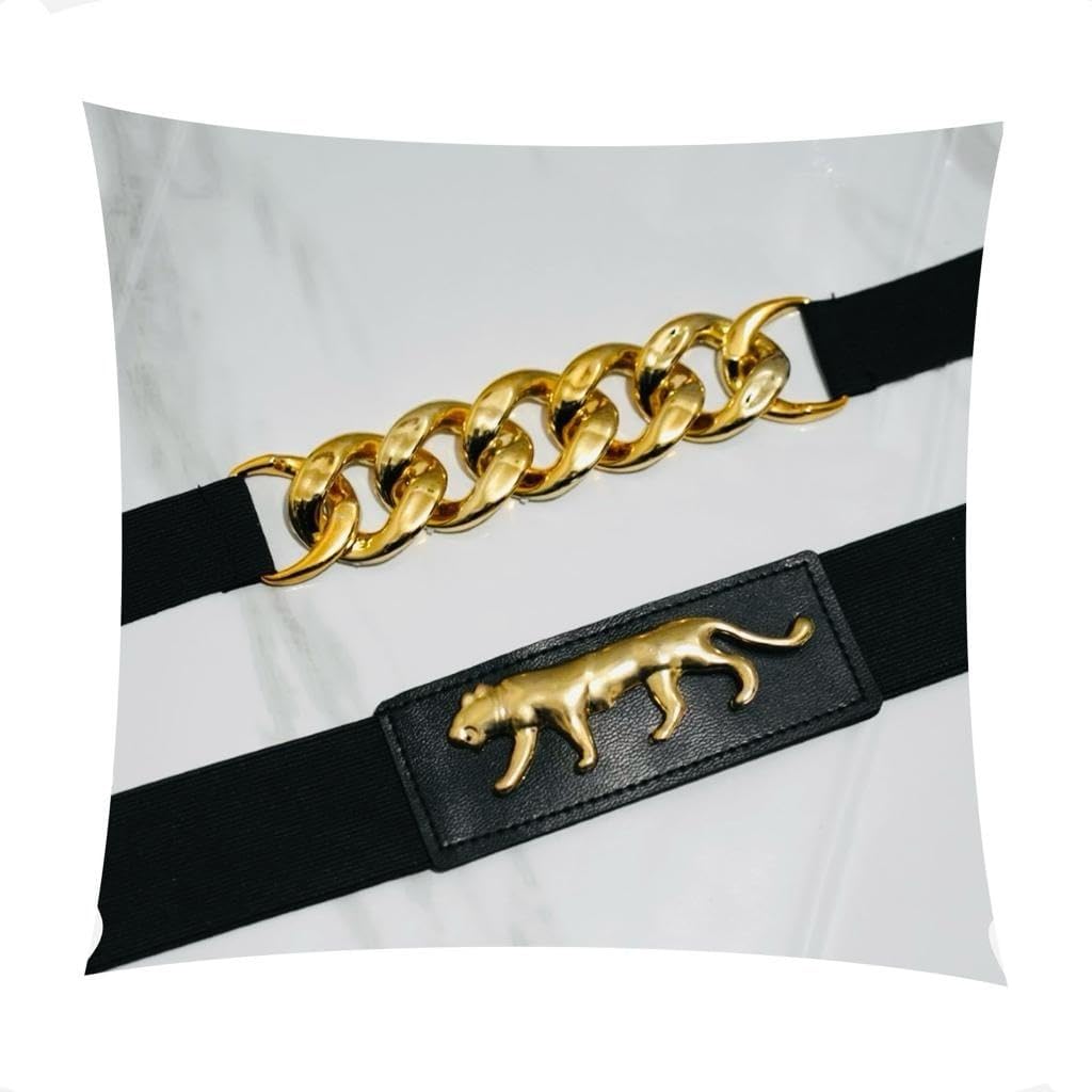 Buy CPD Empire 1 Pcs Chain Buckle +1 Pcs Sabyasachi Belt Skinny Stretch ...