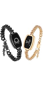 Long Distance Touch Bracelets,Vibration & Light up Couples Bracelets ...