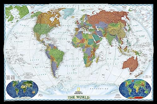 The 30 Best World Wall Maps of 2025 [Verified] - Cherry Picks