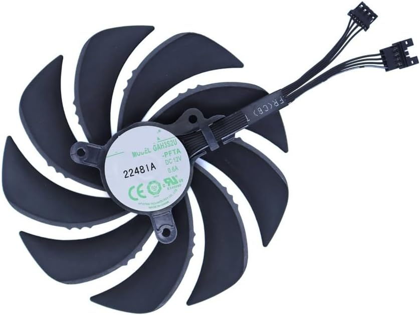 Amazon.com: GAH3S2U,GPU Cooler,Graphics Card Fan, for GIGABYTE 4090 for ...