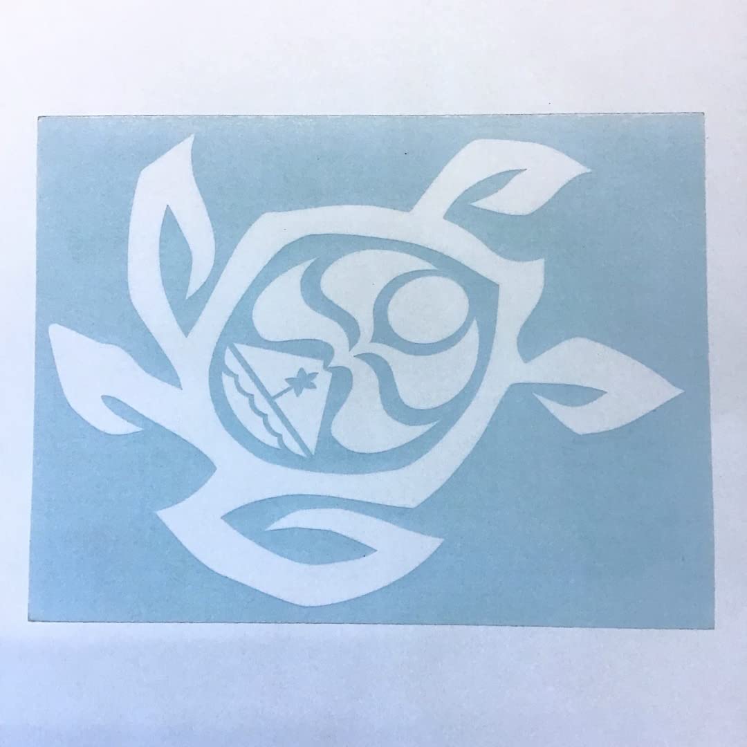 Amazon.co.jp: HIC ステッカー Honu sticker WHT : スポーツ＆アウトドア