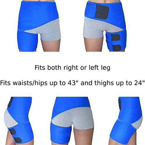 Roxofit Hip Brace - Groin Compression Support for Sciatica - Want It All