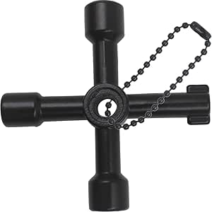 TAOSHENG 4-Way Multi Function Utilities Key with Keychain, Radiator ...