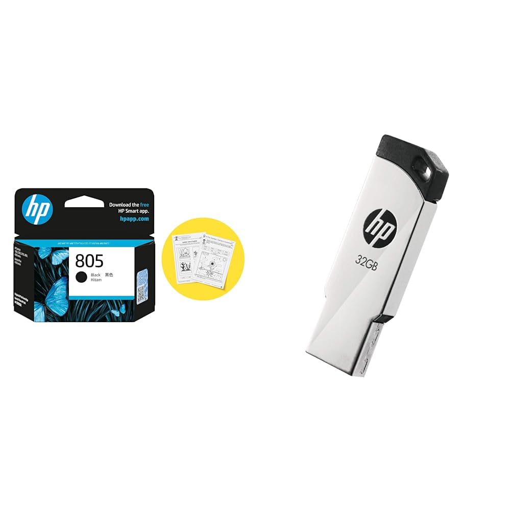 HP 805 Black Original Ink Cartridge : Amazon.in: Computers & Accessories