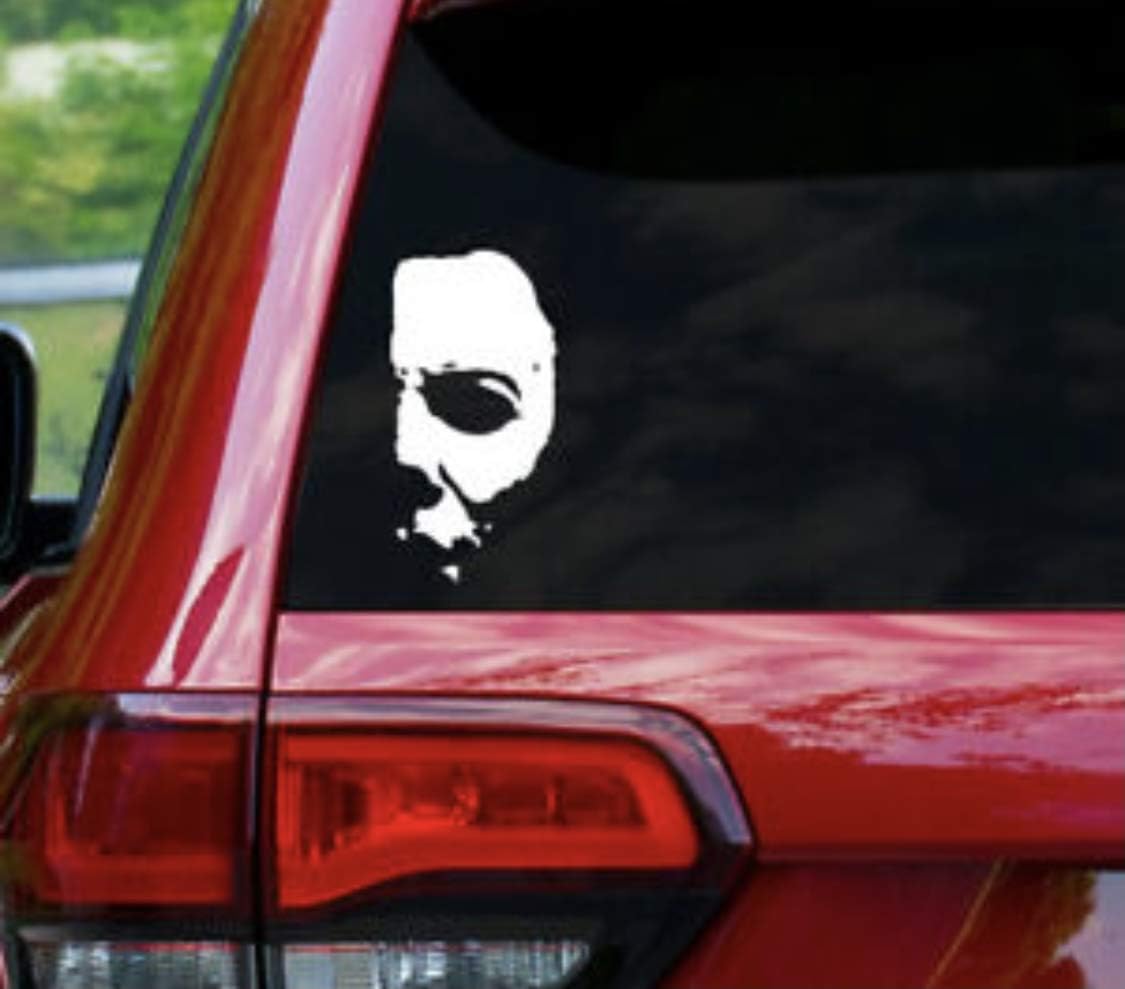 Buy S-K Designs- Michael Myers Horror Stickers for Car, Horror Movie ...