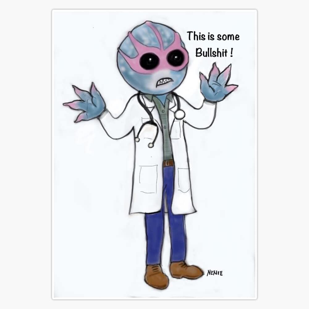Amazon.com: Magnet New Town Doctor Resident Alien Magnetic Vinyl ...