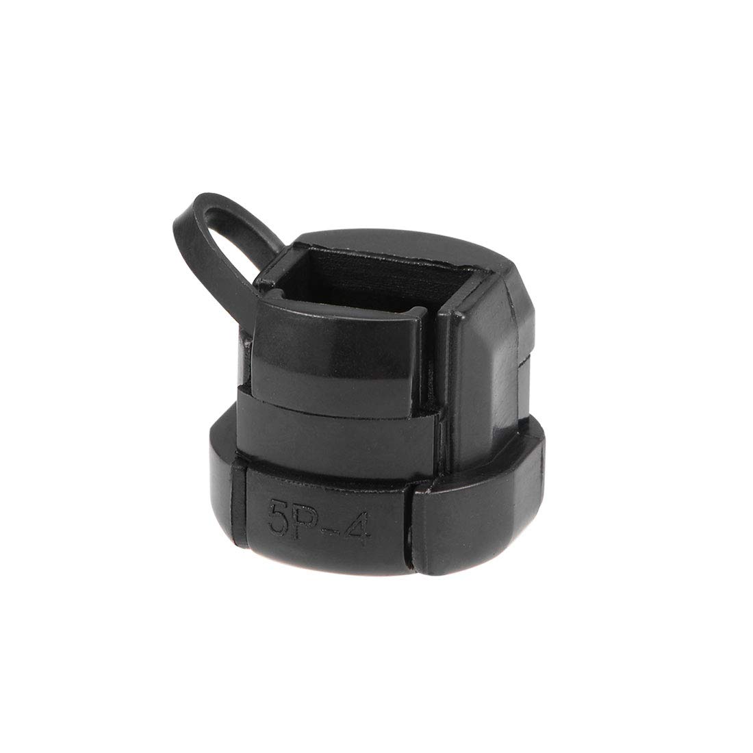 uxcell Twist Lock Cable Wire Ties Round Strain Relief Bushing 13.7x11mm ...