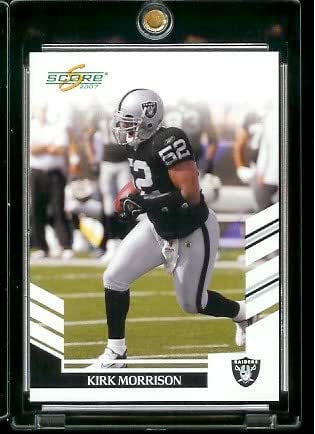 2007 Score #278 Kirk Morrison - Oakland Raiders - NFL Football Card at ...