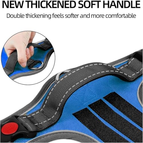 SUBAKA Double Body No-Pull Dog Harness /Reflective & Adjustable Double ...