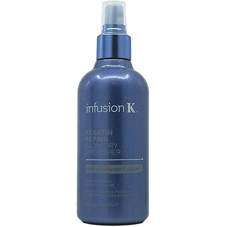 Amazon.com : Infusion K Keratin Anti-Breakage Blow Dry Styling Spray, 8 ...