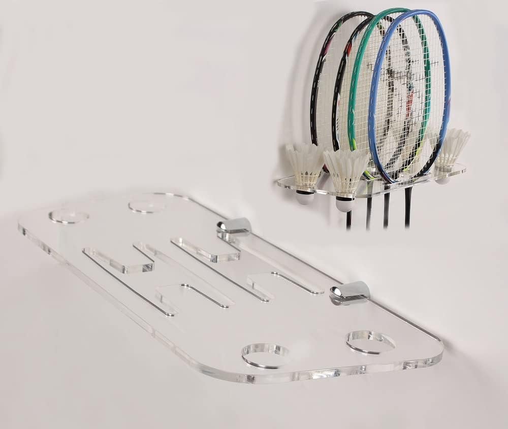 Amazon.com: Badminton Rack Badminton Racket Storage Rack Badminton ...