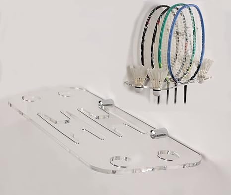 Amazon.com: Badminton Rack Badminton Racket Storage Rack Badminton ...